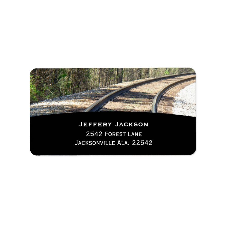 Railroad Address Labels | Zazzle