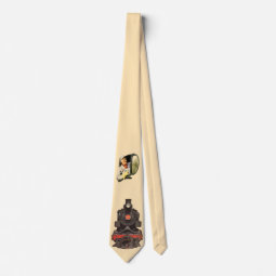 Railroad Engineer Tie | Zazzle