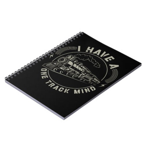 Railroad Funny Locomotive Quote Trainspotter Train Notebook | Zazzle