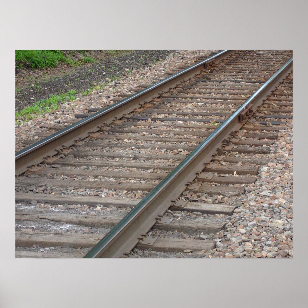 Railroad Tracks Poster | Zazzle