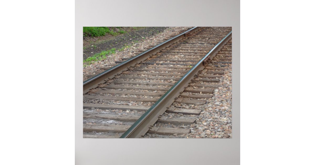 Railroad Tracks Poster | Zazzle