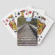 Railroad Train Tracks Photograph Poker Cards | Zazzle