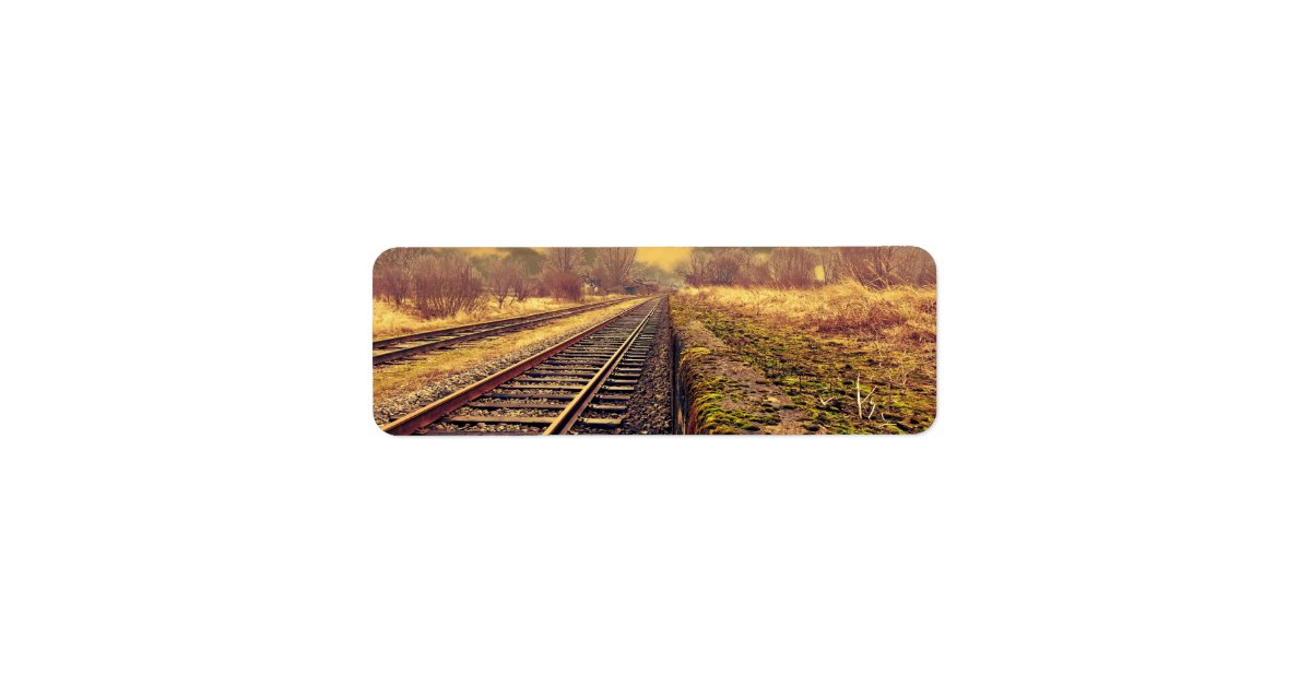 Railway Label | Zazzle