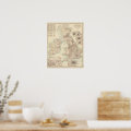Railway Map of the British Isles Poster | Zazzle