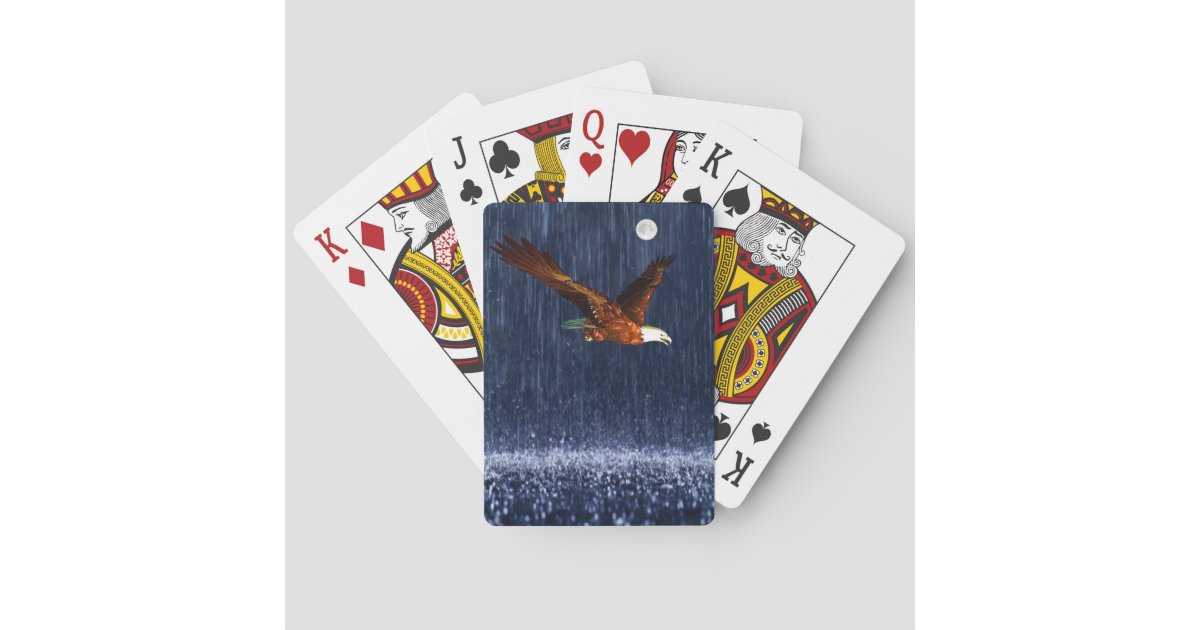 Rain Playing Card Deck | Zazzle