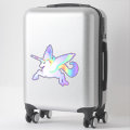 Rainbow Alicorn Vinyl Sticker | Zazzle