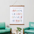 Rainbow American Sign Language ASL Hanging Tapestry | Zazzle