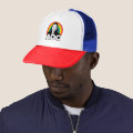 Rainbow AOC Trucker Hat | Zazzle