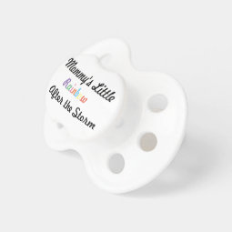 Rainbow Baby Paci Pacifier | Zazzle