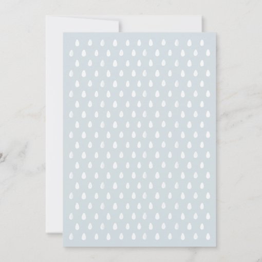 Rainbow Baby Sprinkle Rain Cloud Baby Shower Invitation | Zazzle