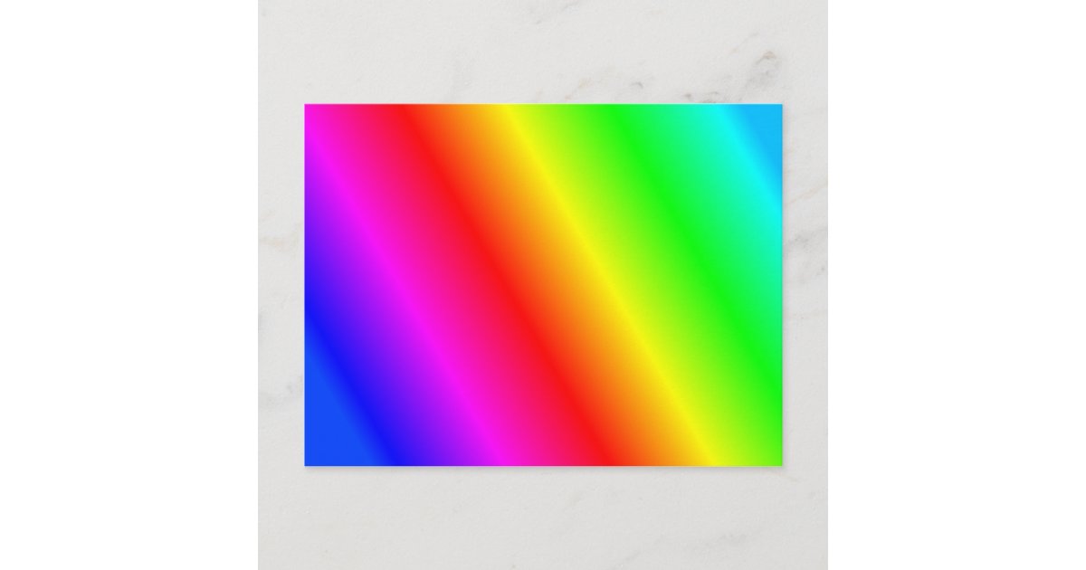 Rainbow Background Postcard | Zazzle