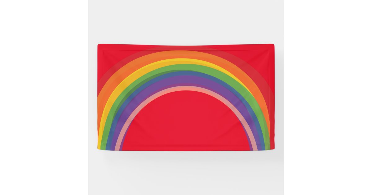 Rainbow Banner | Zazzle