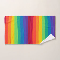 Rainbow Bath Towel Set | Zazzle