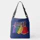 Rainbow Belly Dancer Art Belly Dance Troupe Crossbody Bag | Zazzle