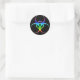 Rainbow Biohazard Symbol - Sticker | Zazzle