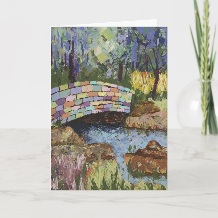 Rainbow Bridge Card | Zazzle