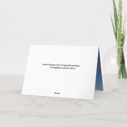 Rainbow Bridge Memorial Poem for Ferrets Card | Zazzle