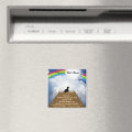 Rainbow Bridge Memorial Poem for Ferrets Magnet | Zazzle