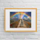 Rainbow Bridge Pet Memorial Loss Customize Poster | Zazzle