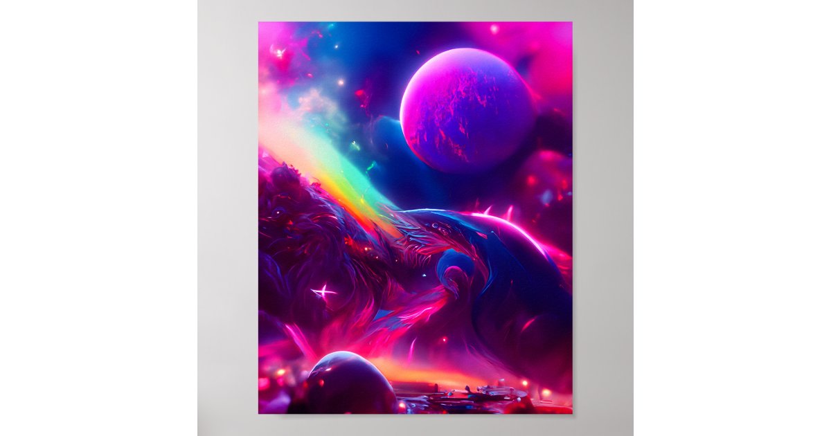 Rainbow Bridge Poster | Zazzle