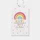 Rainbow Bright Birthday Party Gift Tags | Zazzle