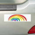 Rainbow Bumper Sticker | Zazzle