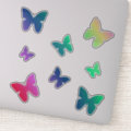 Rainbow Butterfly Sticker Pack | Cute Butterflies | Zazzle