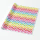 Rainbow Chevron Gift Wrap | Zazzle