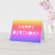 Rainbow Colorful Polka Dots Happy Birthday Card | Zazzle