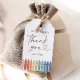 Rainbow Crayon Teacher Appreciate Gift Tag | Zazzle