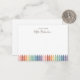 Rainbow Crayon Teacher Note Card | Zazzle