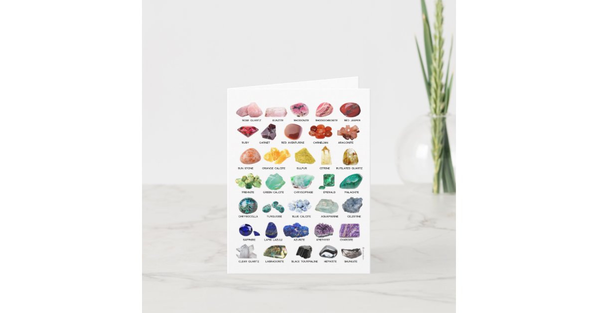 Rainbow Crystal Collection Blank Greeting Cards | Zazzle