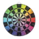 Rainbow Dartboard 3 | Zazzle