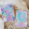 Rainbow Dolphin Under The Sea Birthday Party Invitation | Zazzle