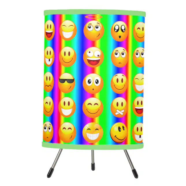 rainbow emoji lamp | Zazzle