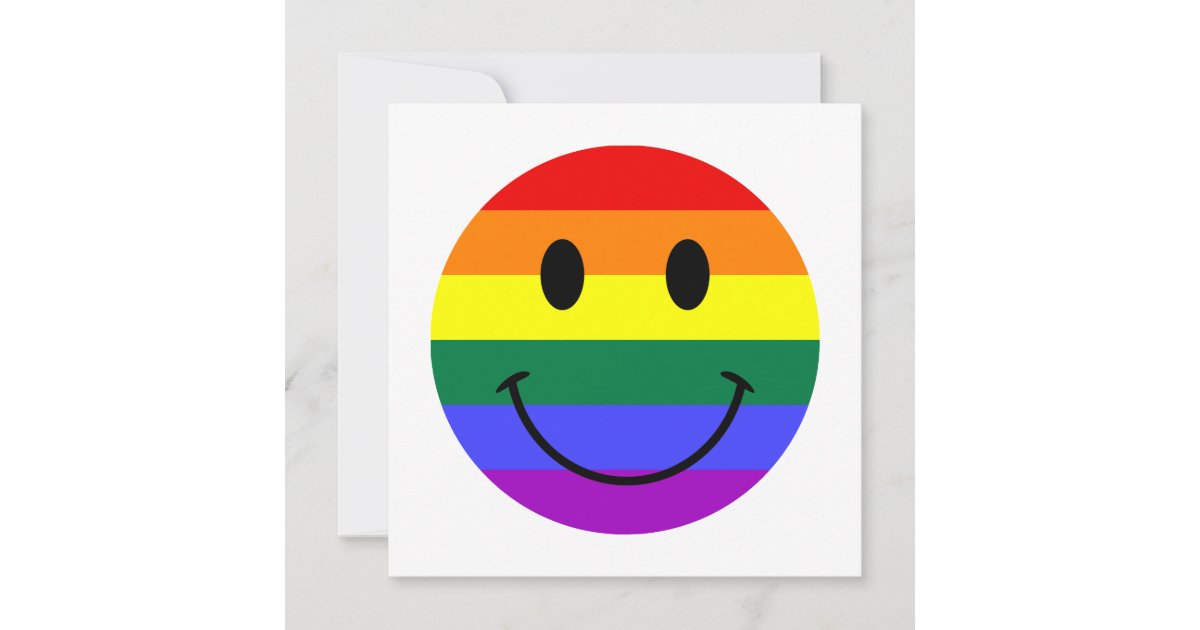 Rainbow Face | Zazzle
