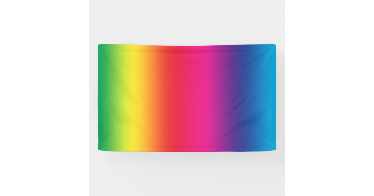 Rainbow Flag Banner | Zazzle
