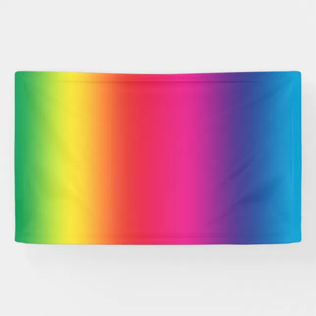 Rainbow Flag Banner | Zazzle