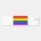 Rainbow Flag Bumper Sticker | Zazzle