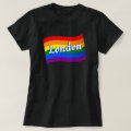 Rainbow Flag London England Gay Pride LGBT LGBTQ T-Shirt | Zazzle