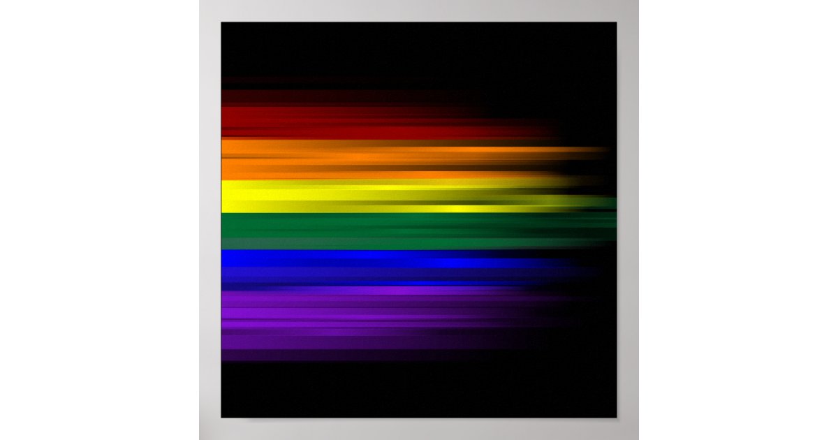 Rainbow Flag Posters | Zazzle