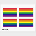 Rainbow Flag Sticker | Zazzle