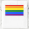 Rainbow Flag Stickers | Zazzle