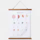 Rainbow Fractions Chart Classroom Decor Hanging Tapestry | Zazzle