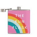 Rainbow Fun Flask | Zazzle