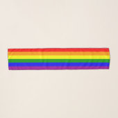 Rainbow Gay Pride Flag LGBTQ Scarf | Zazzle