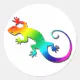 Rainbow Gecko Stickers | Zazzle
