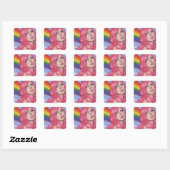 Rainbow Girl Stickers | Zazzle
