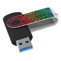 Rainbow Glitter USB Flash Drive | Zazzle