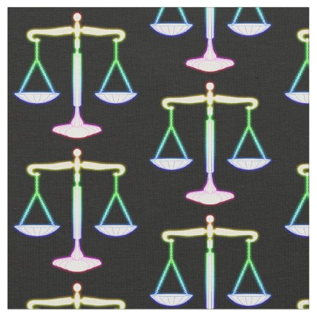 Elegant Scales of Justice | Lawyer Fabric | Zazzle.com